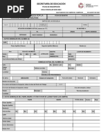 Cédula de Beneficiarios SIEB 2023 | PDF