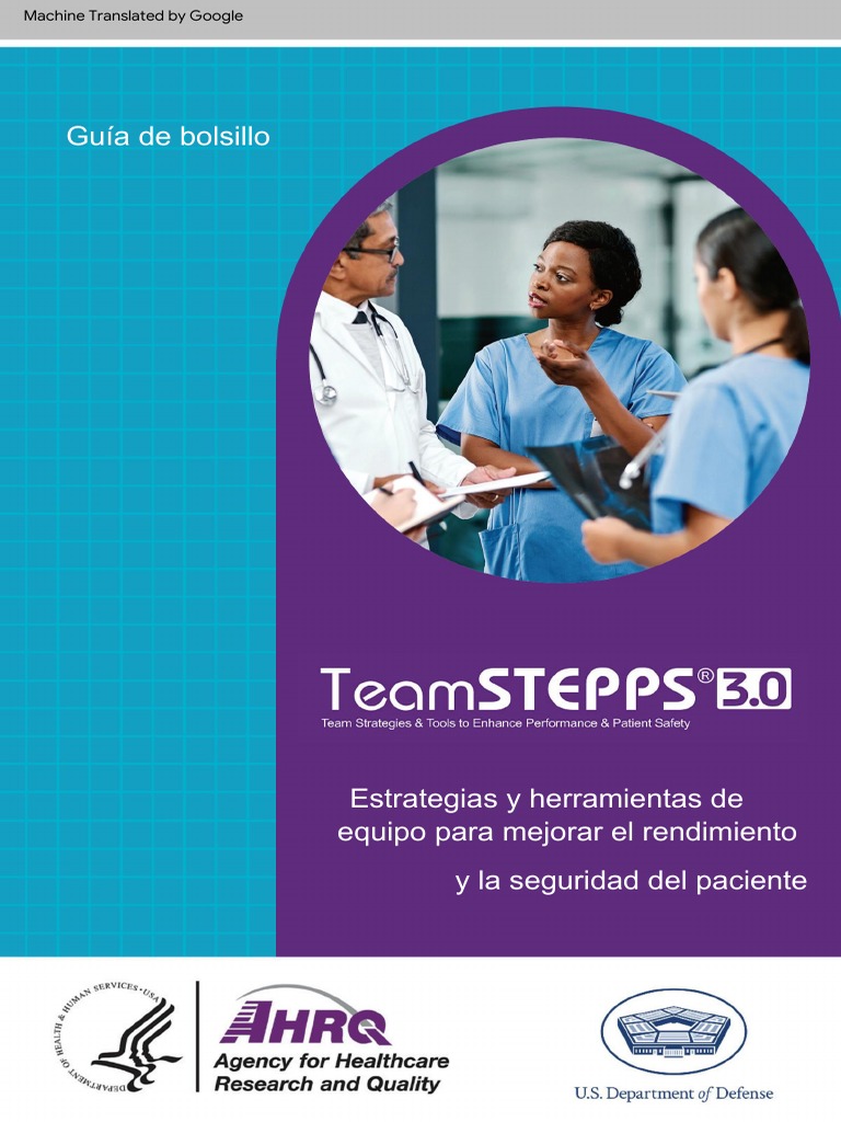 Teamstepps Pocket Guide | PDF | Liderazgo | Comunicación