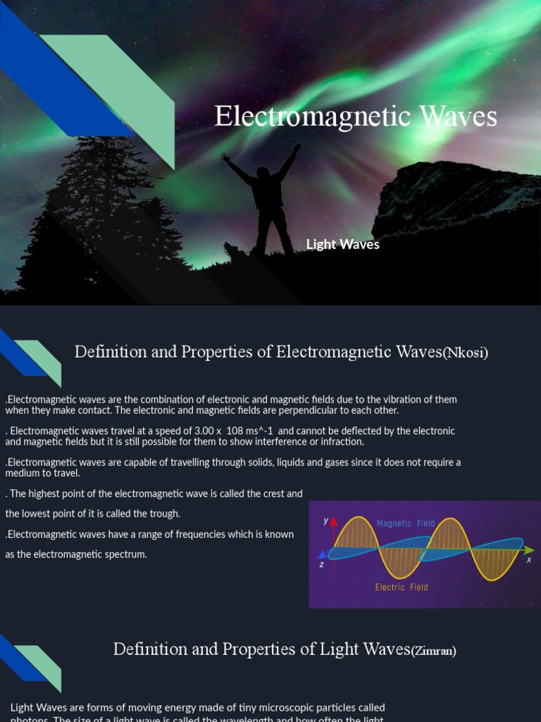 Light Waves | PDF | Electromagnetic Radiation | Light