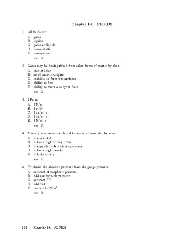 Chapter 14 Test Bank | PDF