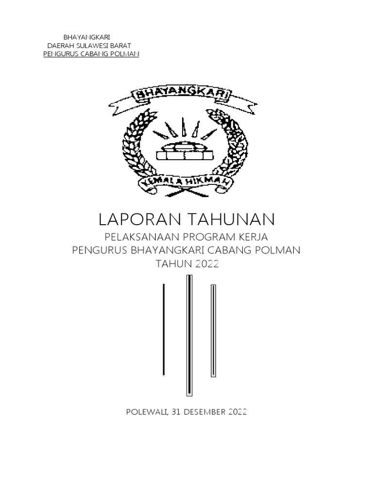 Laporan Tahunan PC. Polman Ekonomi 2021 | PDF