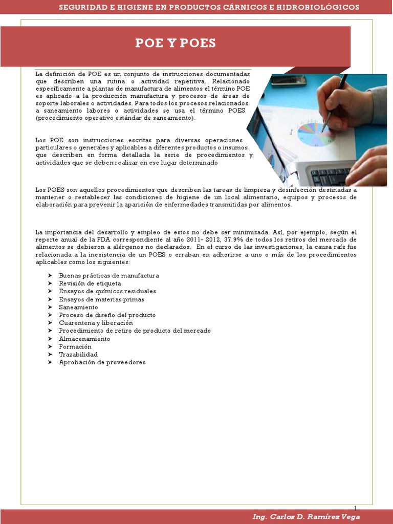 SHCH - S13 - Poe y Poes | PDF | Alimentos | Saneamiento