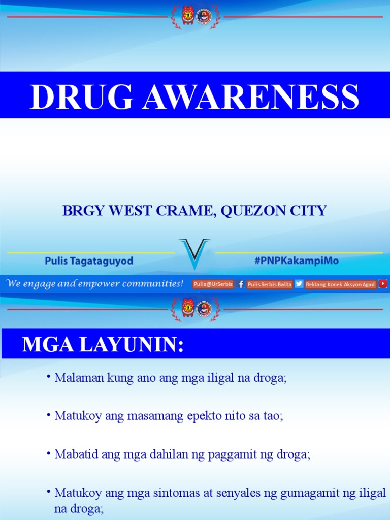 Kkdat Drug Awareness Lecture | PDF