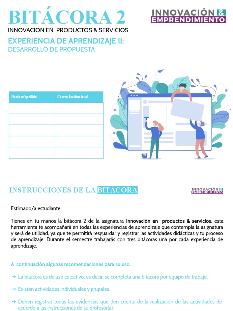 Bitácora 2 - Ea2 - Emp2102 | PDF | Innovación | Business