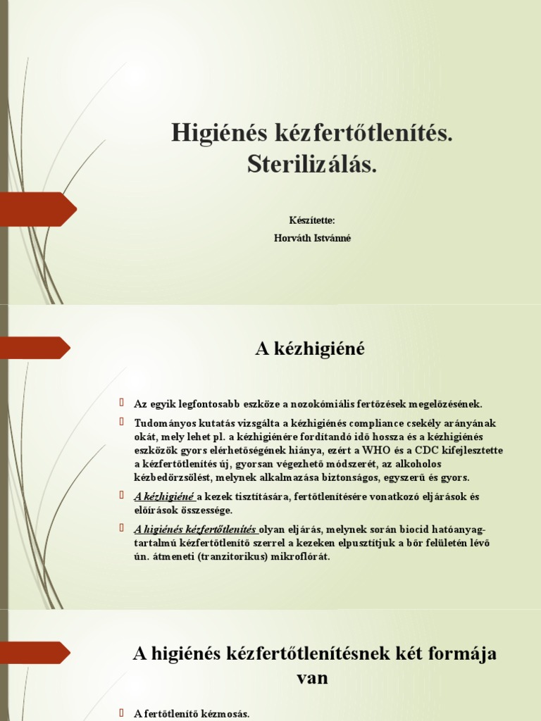 Higiénés Kézfertőtlenítés | PDF
