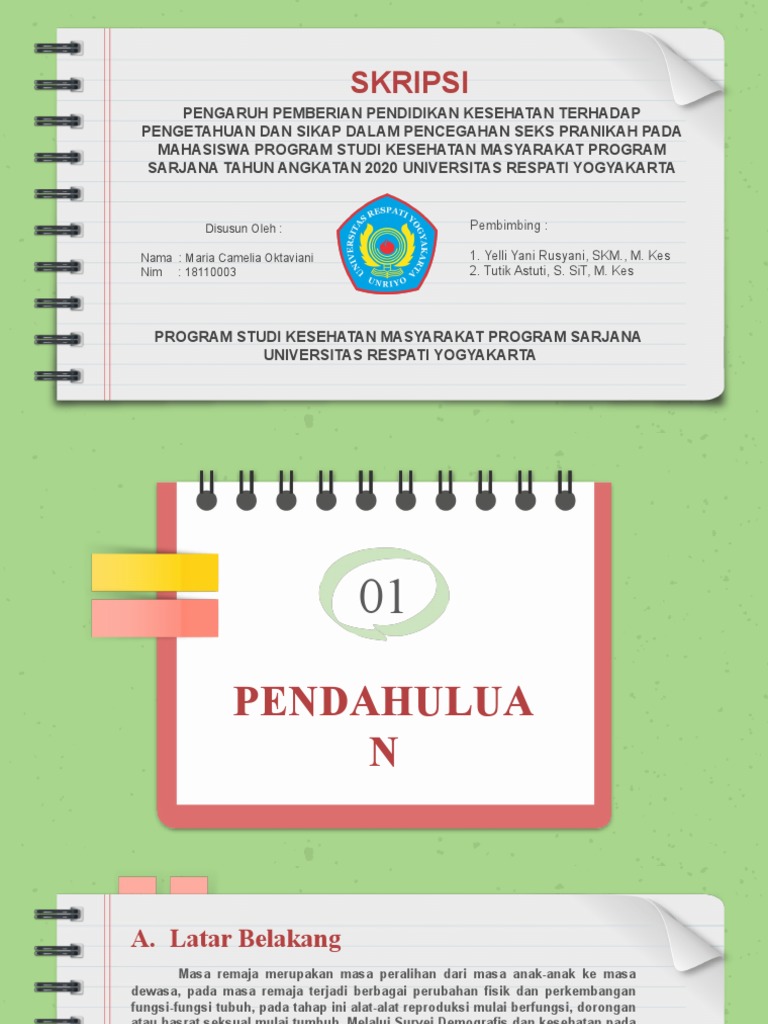 Fix Seminar Hasil | PDF | Pengembangan Diri