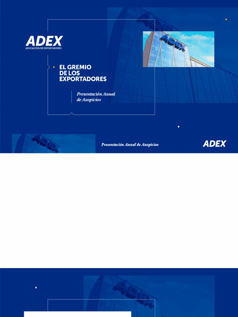 Plantilla PPT ADEX | PDF