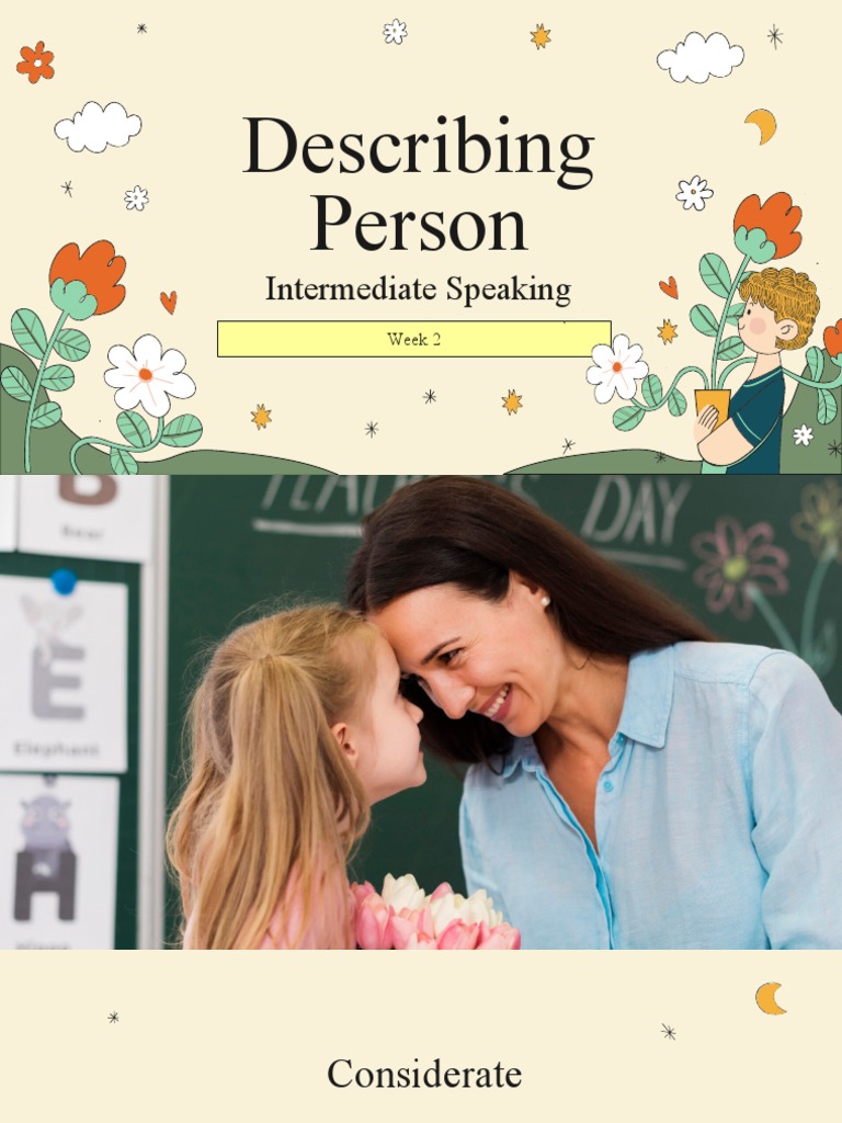 Week 2 - Describing People | PDF | Psychology | Psychological Theories