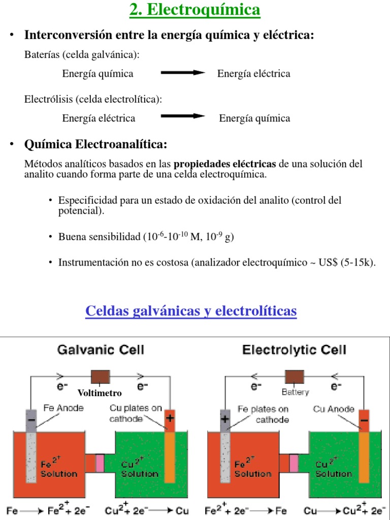 Electro Qui Mica 2 | PDF | Electroquímica | Redox