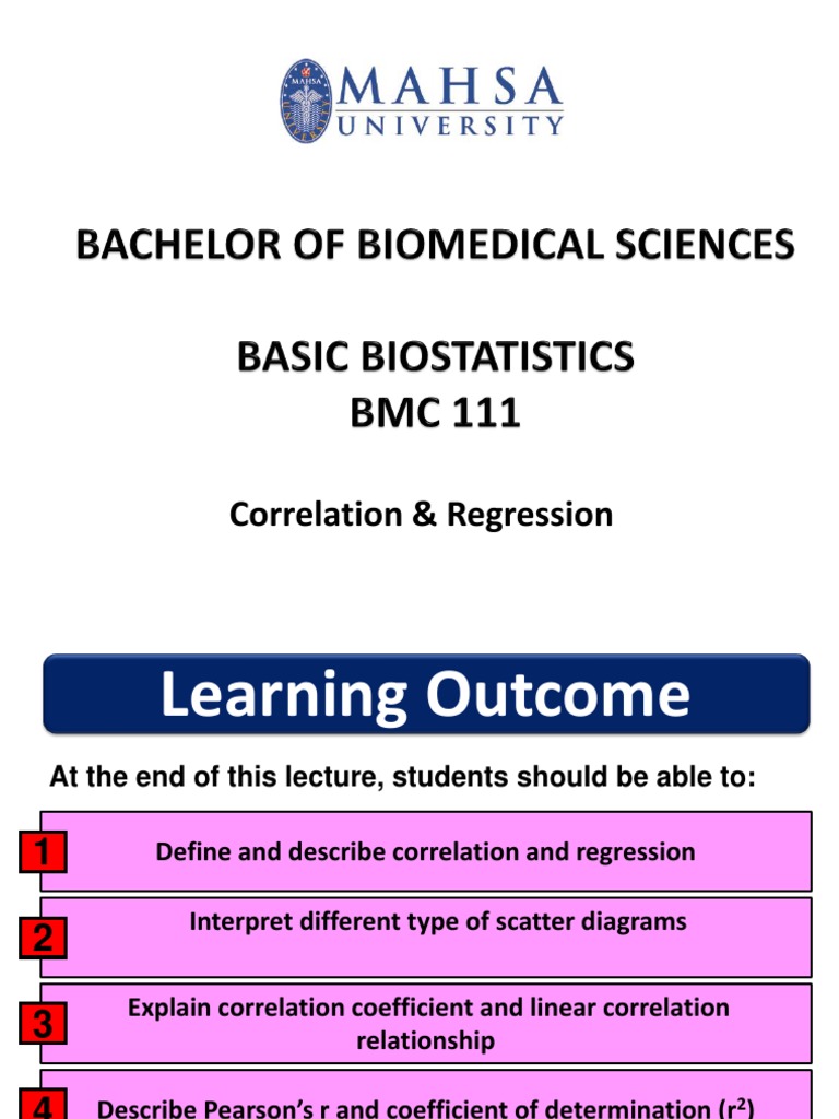 Lecture 7 - Correlation and Regression Batch 11 | PDF | Regression Analysis | Linear Regression