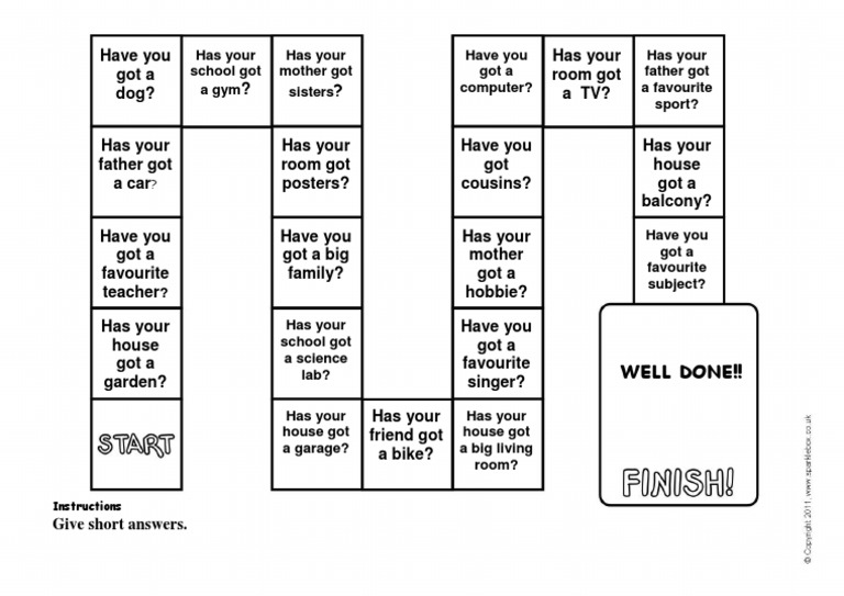 Have Got Board Game | PDF