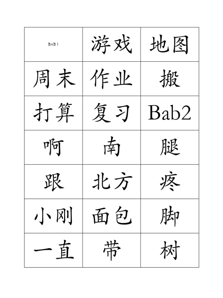 Flash Card HSK 3 | PDF