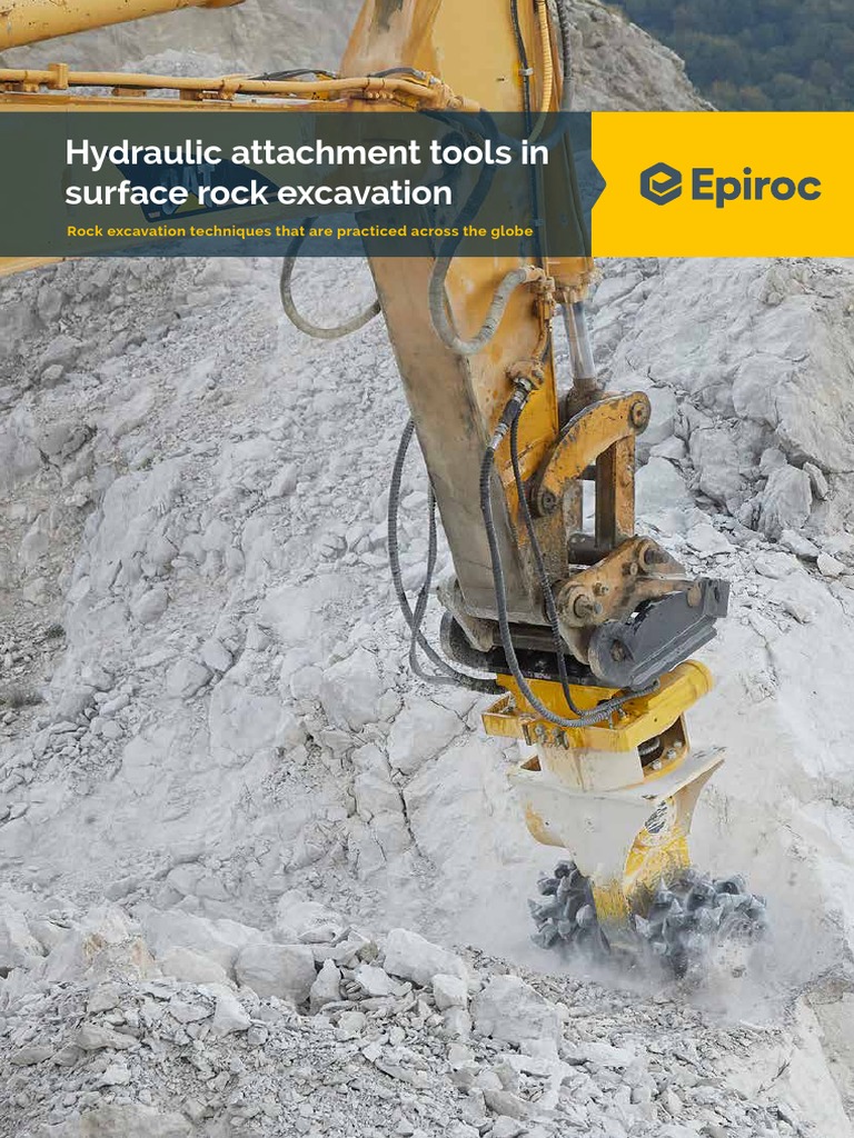 Surface-Rock-Excavation-Guide | PDF | Rock (Geology) | Mining
