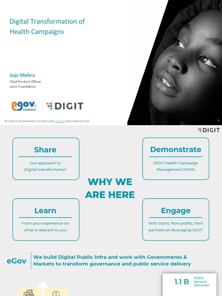 Egov - Demo Session - Health Campaign Management Platform | PDF | E Government | Interoperability