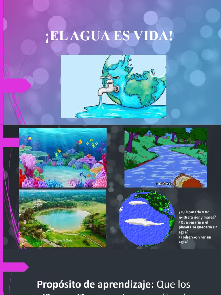 EL AGUA ES VIDA! | PDF