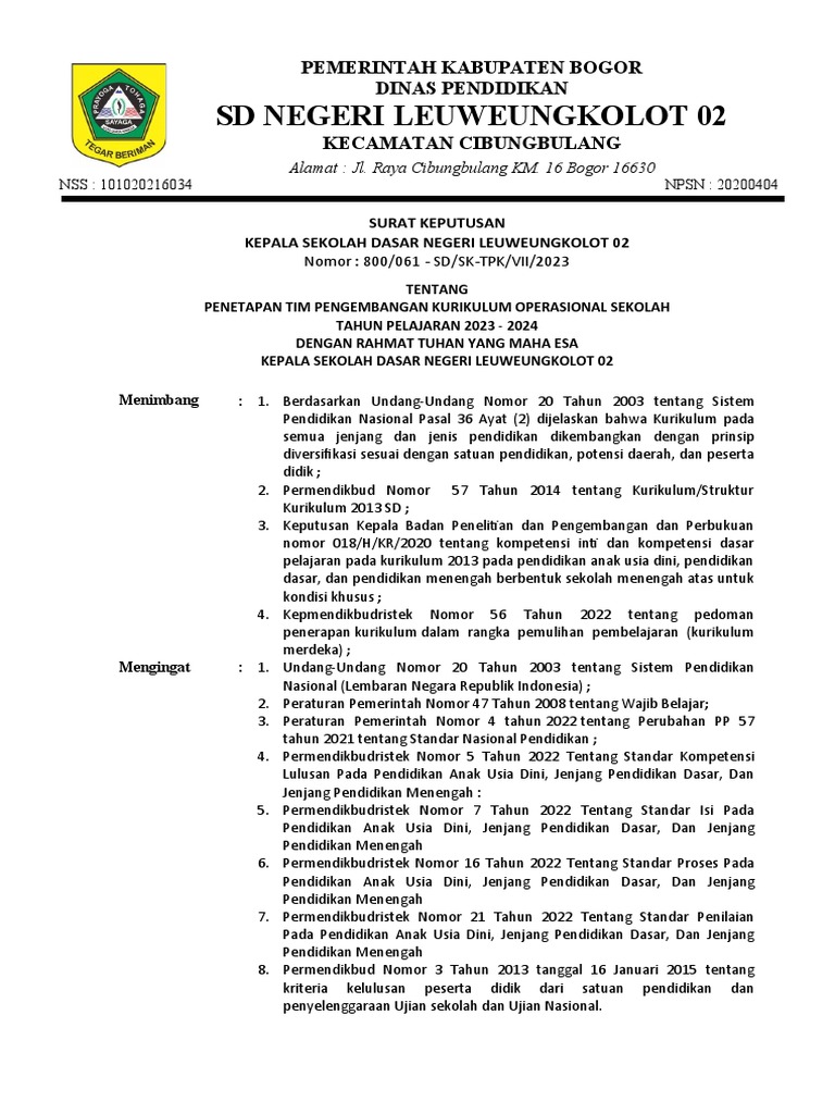 Kosp Lampiran (Fixx) | PDF