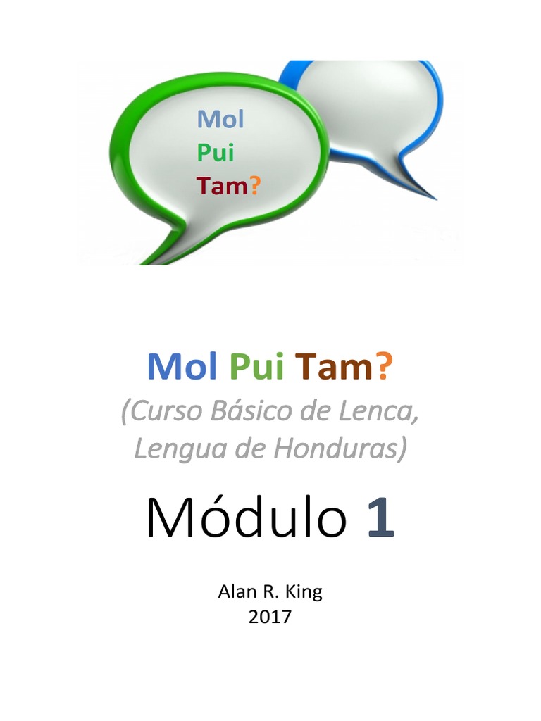 Curso Básico de Lenca, Módulo 1 - Alan R. King | PDF | Sustantivo ...