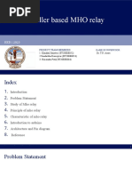 What Is Mho Relay - Description & Its Operating Characteristic ...