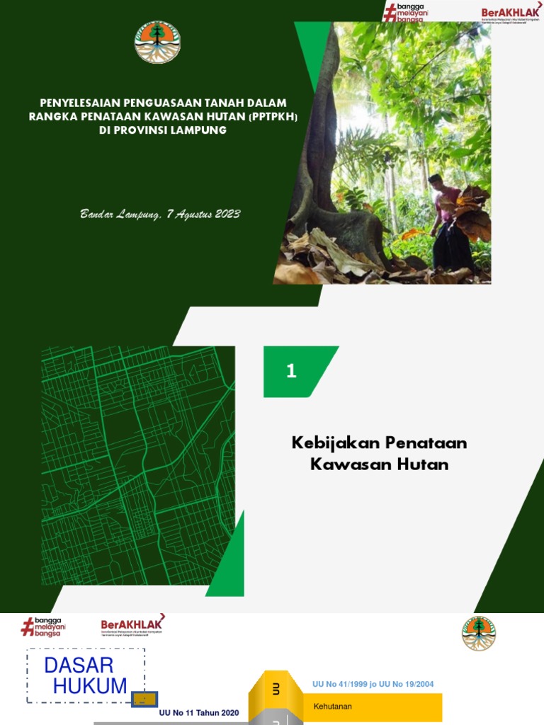 Bahan BPKH KLHK - PPTPKH | PDF