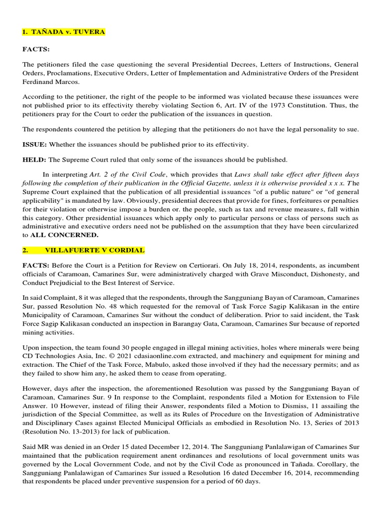 1-Digested CASE-LIST-ARTS-1-18 | PDF | Foreclosure | Common Law