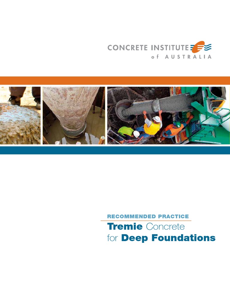 Concrete Institute of Australia - Recomended Practice - Z17 Tremie ...