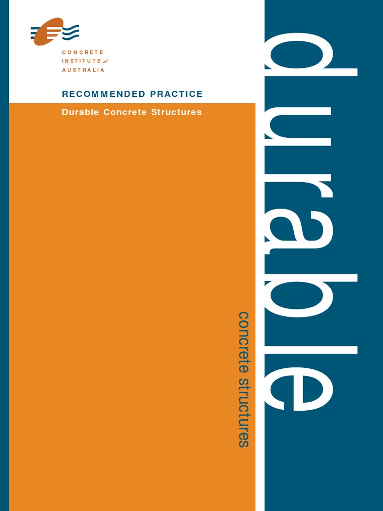 Concrete Institute of Australia - Recomended Practice - Z7 Durable ...