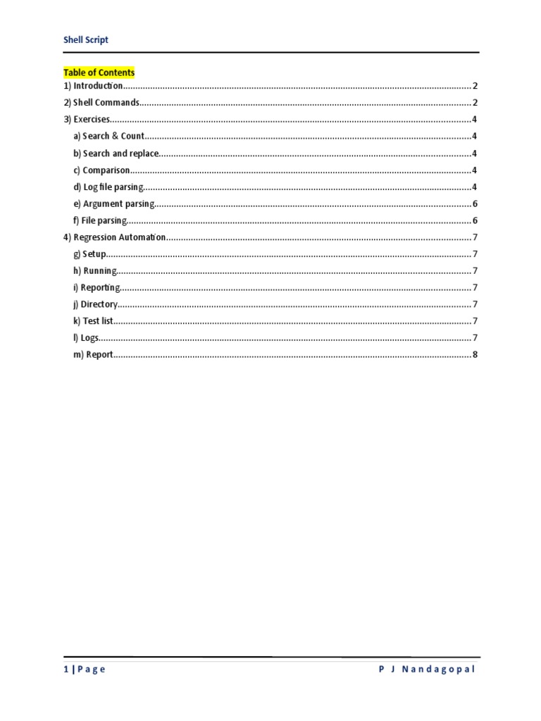 Bash Shell Scripting | PDF | Computer Science | Computing