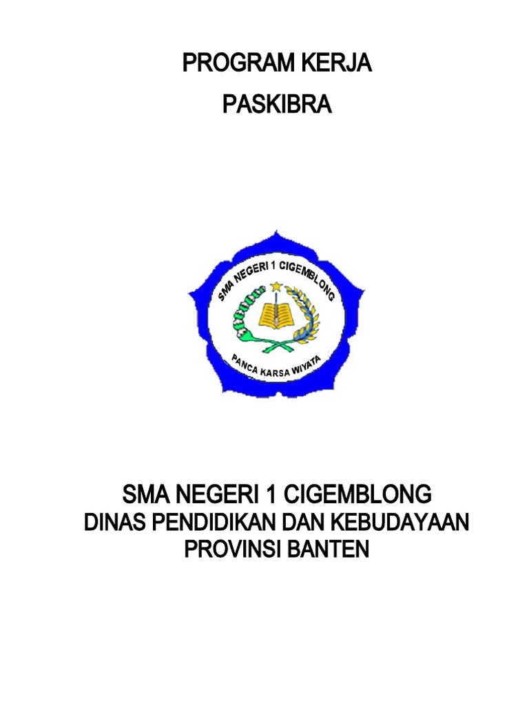 Program Kerja PASKIBRA | PDF | Karier & Perkembangan