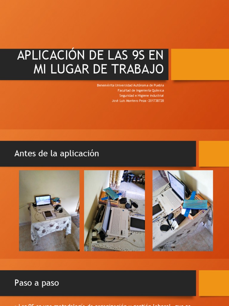 Aplicación de Las 9S | PDF