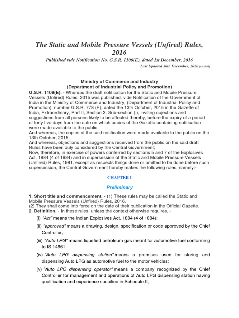 The Static and Mobile Pressure Vessels 2016 | PDF | Valve | Cryogenics