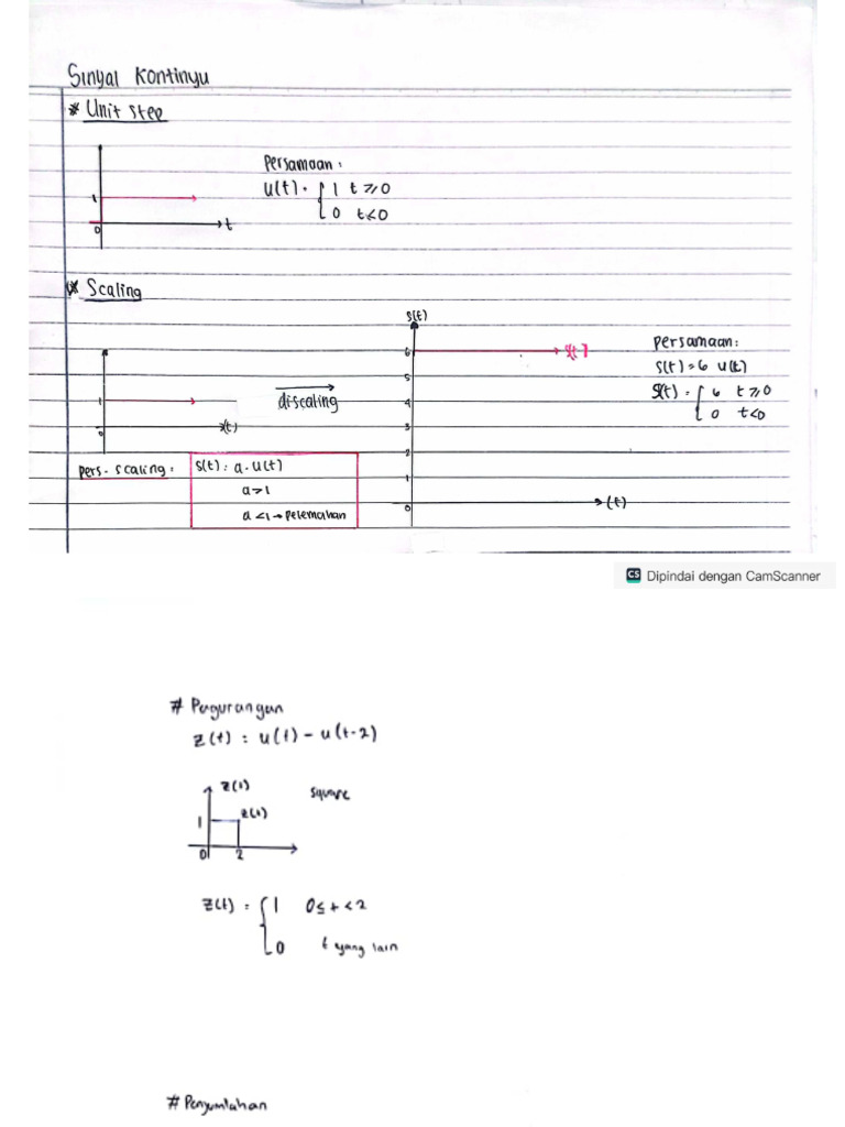 Sinyal Kontinyu | PDF