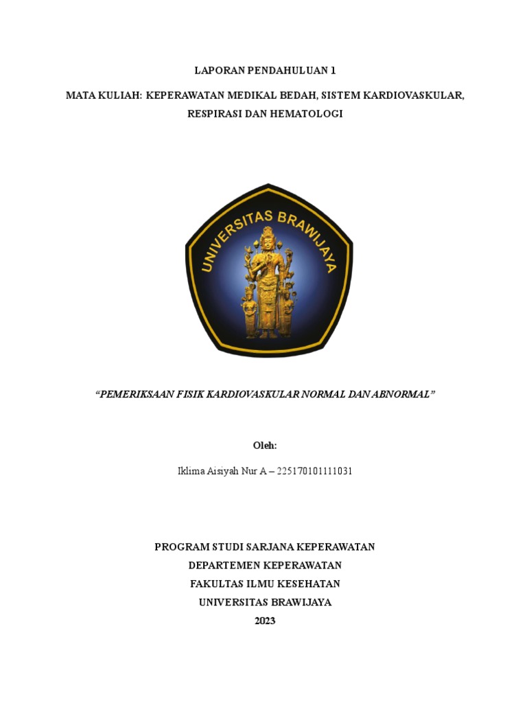 LP CHF - TM 4 - Iklima Aisiyah Nur A - 225170101111031 | PDF