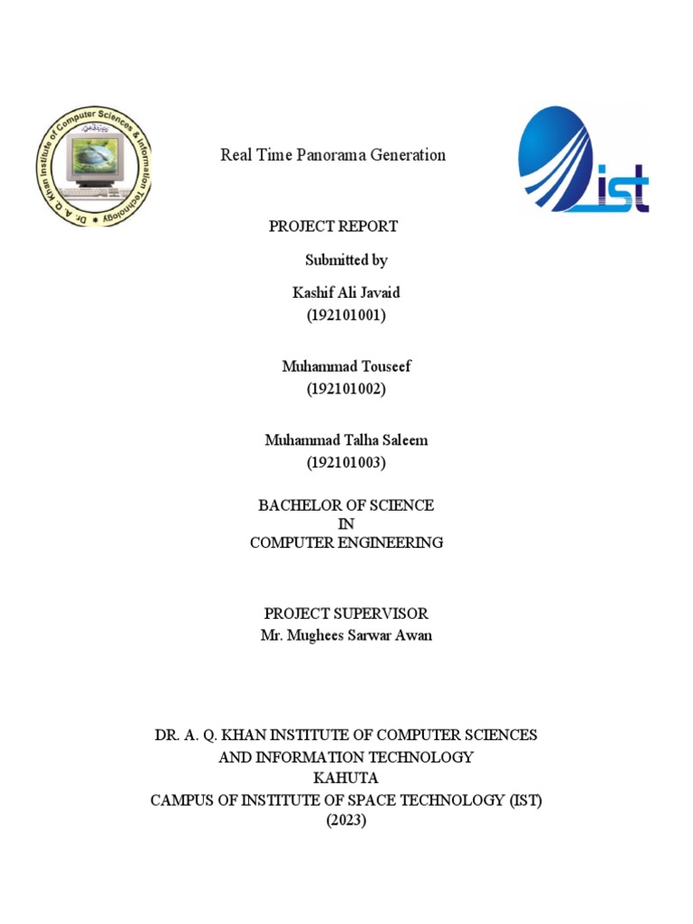 FYP Project Report II Final | PDF | Integrated Development Environment | Computer Vision
