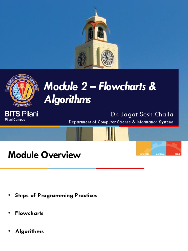 Module 2 Flowcharts And Algorithms Pdf Algorithms Theoretical Computer Science
