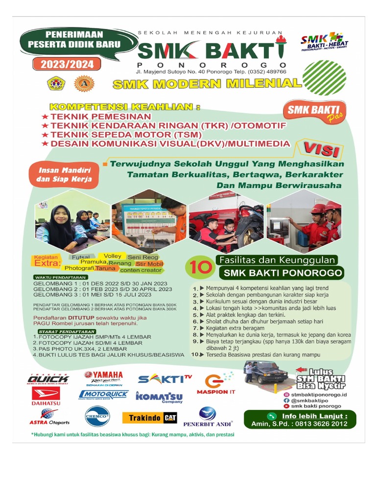 Pamflet PPDB 2023-2024 | PDF