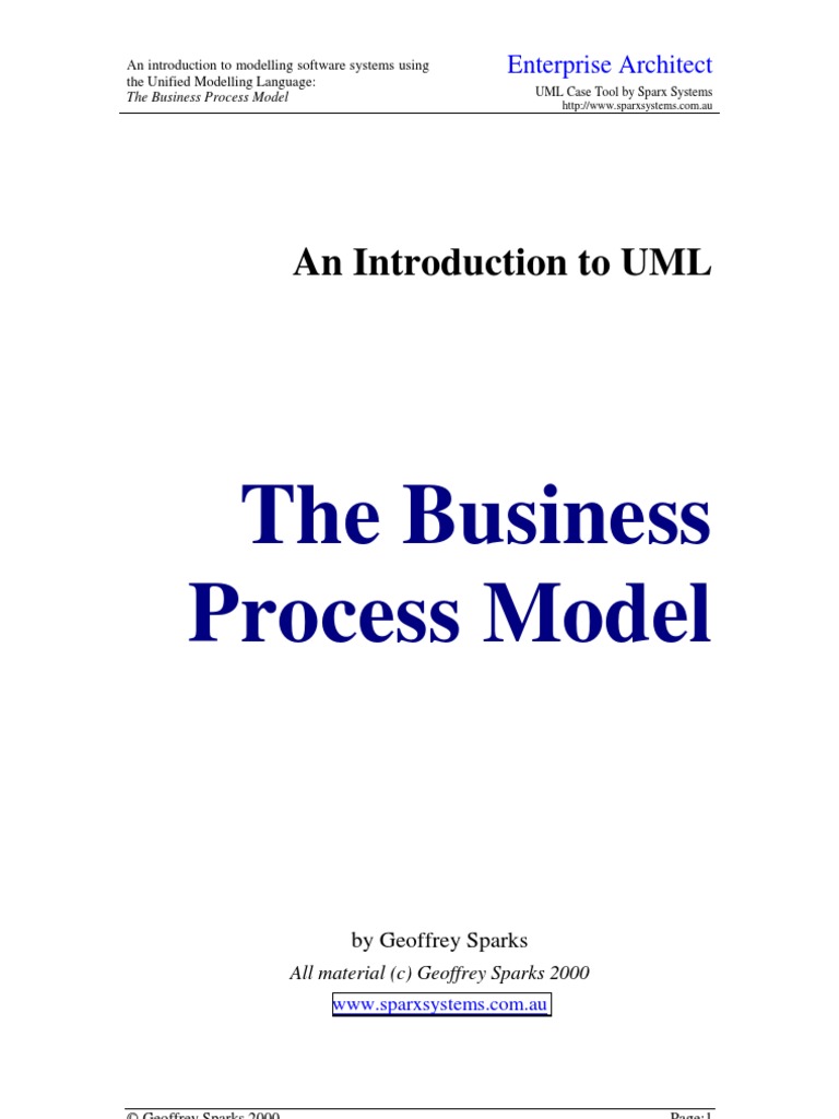 The Business Process Model | PDF