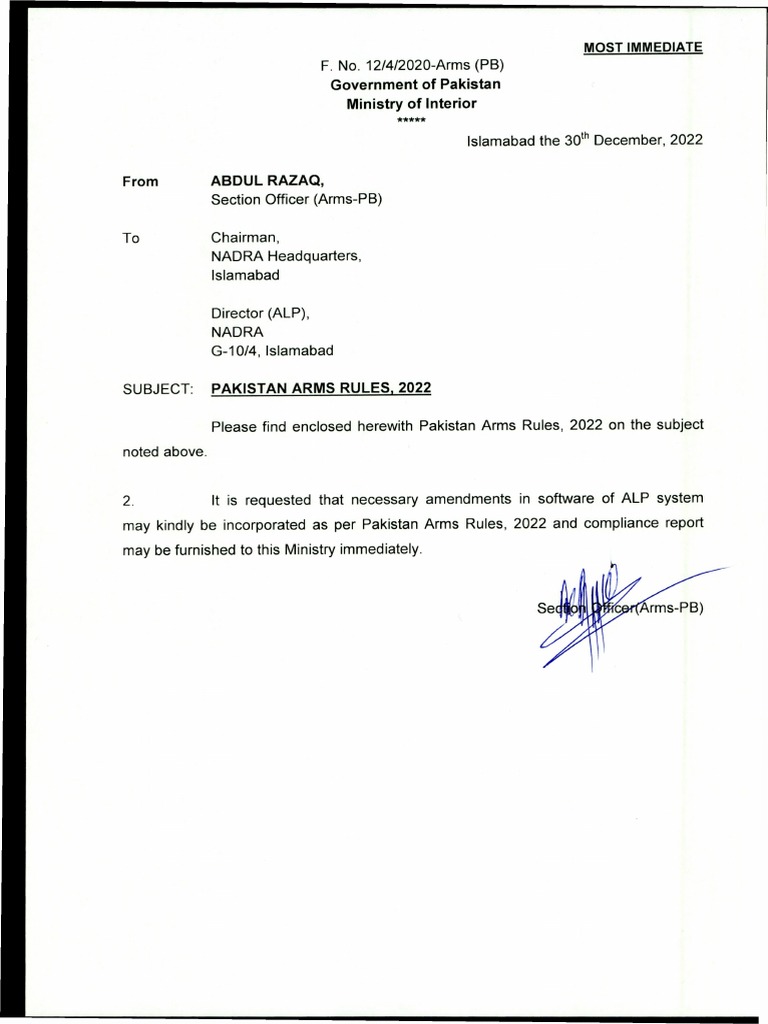 pakistan-arms-rules-2022-pdf