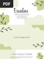 Escala de Valoración de Síntomas Psicoticos (PSYRATS) | PDF