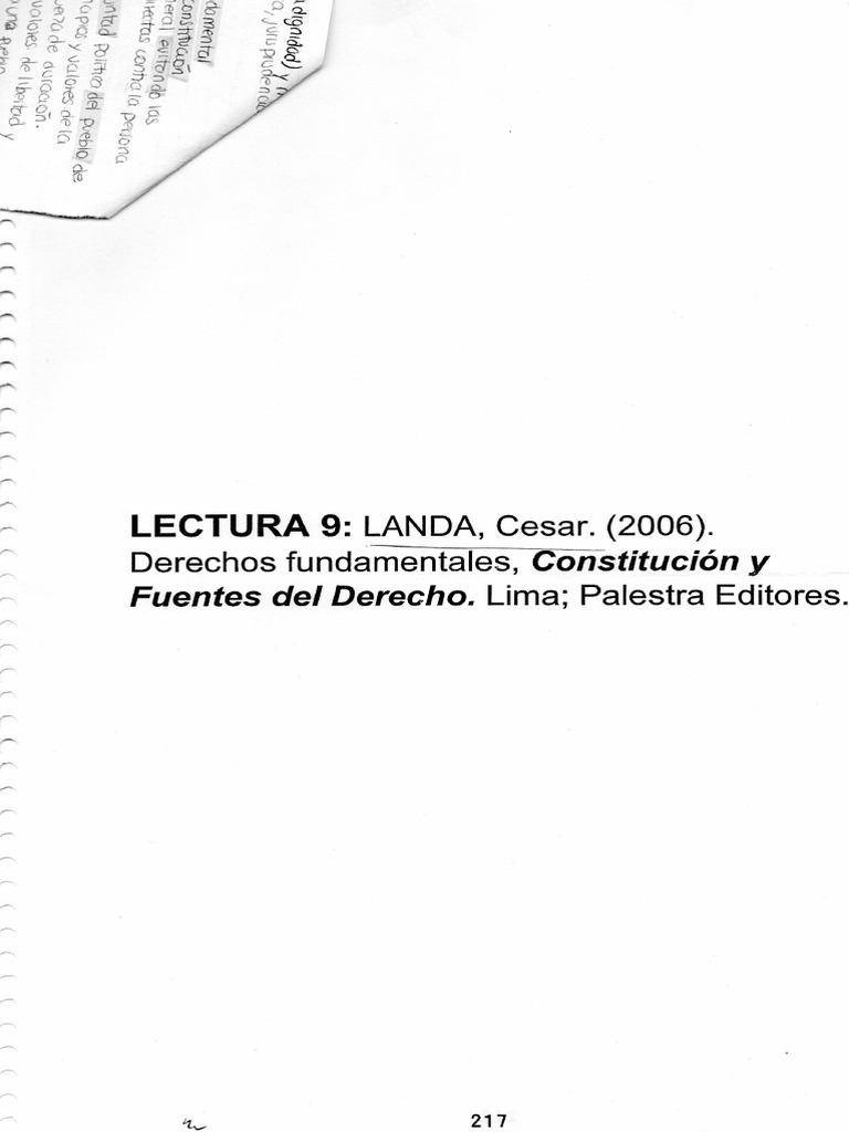 Cesar Landa - Dignidad de La Persona Humana | PDF