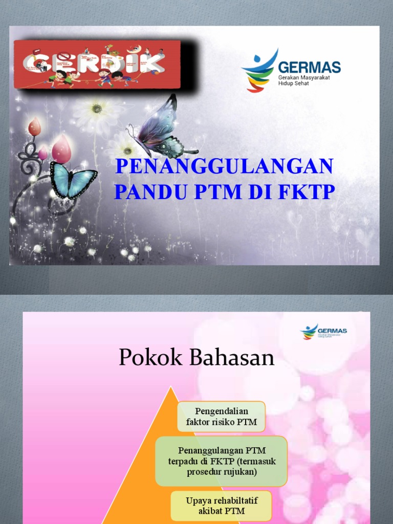 Materi Penanggulangan PTM Di FKTP | PDF | Pengembangan Diri | Sains & Matematika
