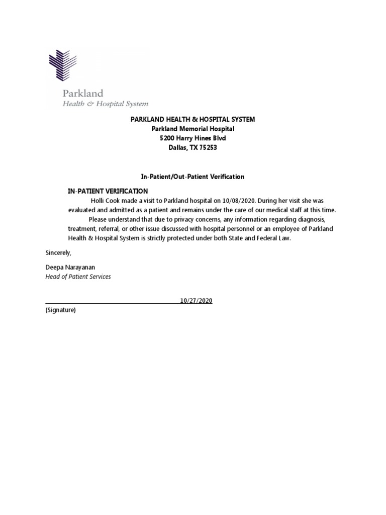 Patient Verification Notice | PDF | Self-Improvement