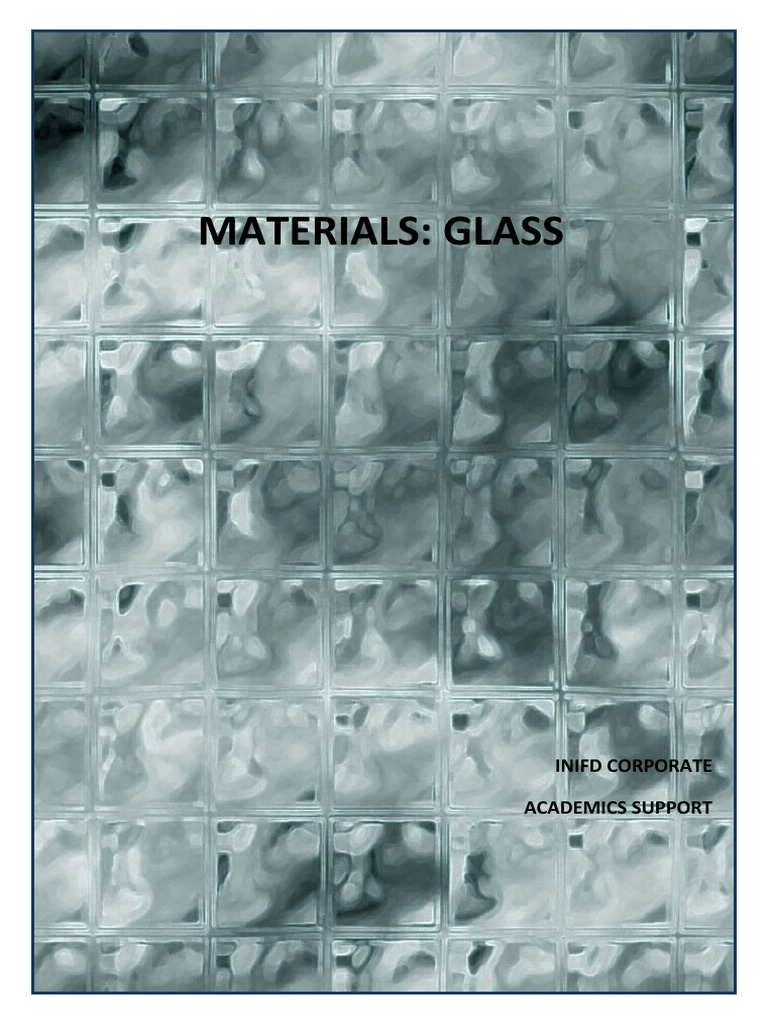 Material Glass | PDF | Glasses | Sheet Metal