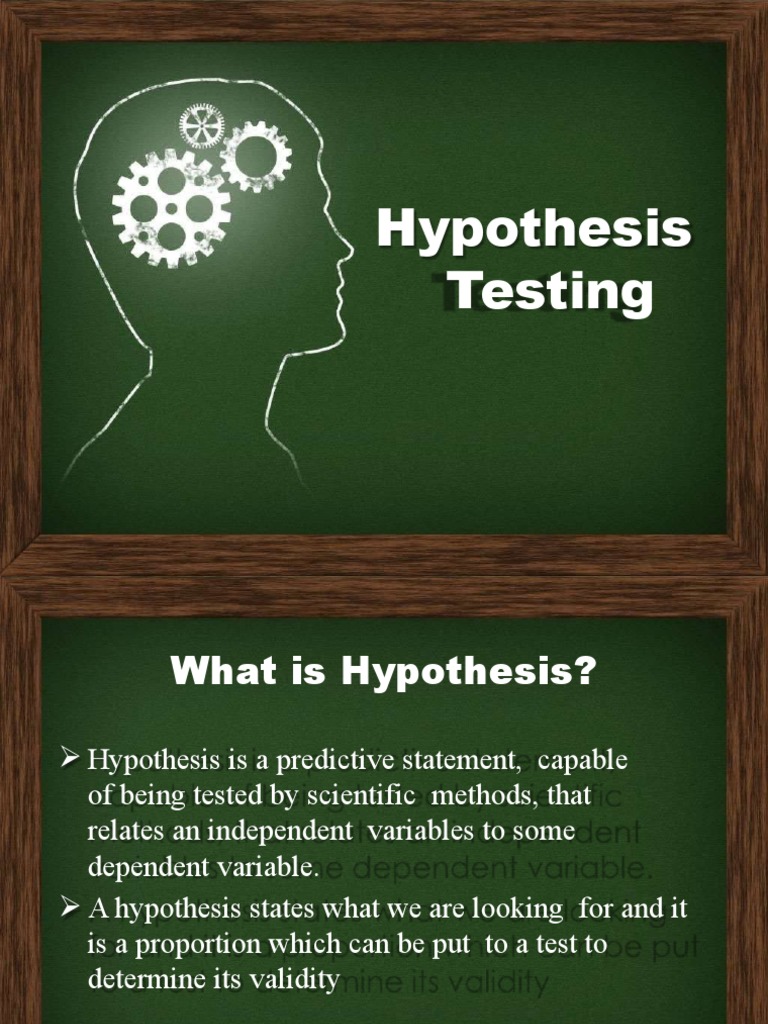 Hypothesis Testing | PDF | Hypothesis | Null Hypothesis Hypothesis Testing | PDF | Hypothesis | Null Hypothesis
