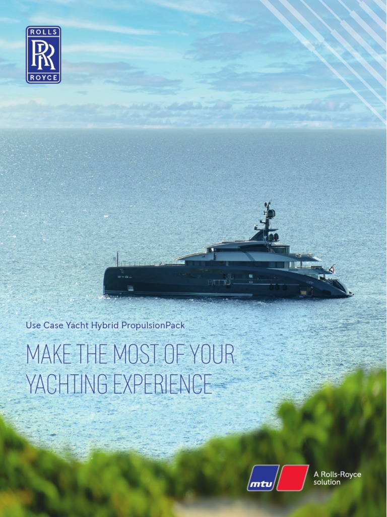 Yacht Hybrid Propulsion Solutions Guide | PDF | Hybrid Vehicle | Yacht