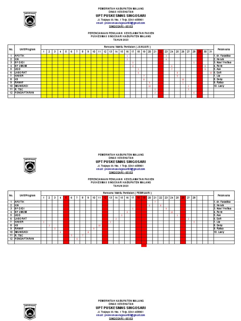 Jadwal KPP 2023-1 | PDF
