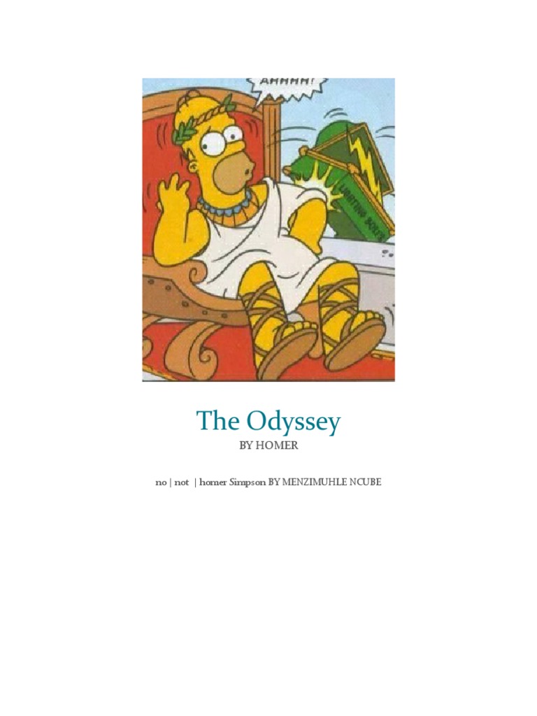 The Odyssey 1 | PDF | Odysseus | Odyssey