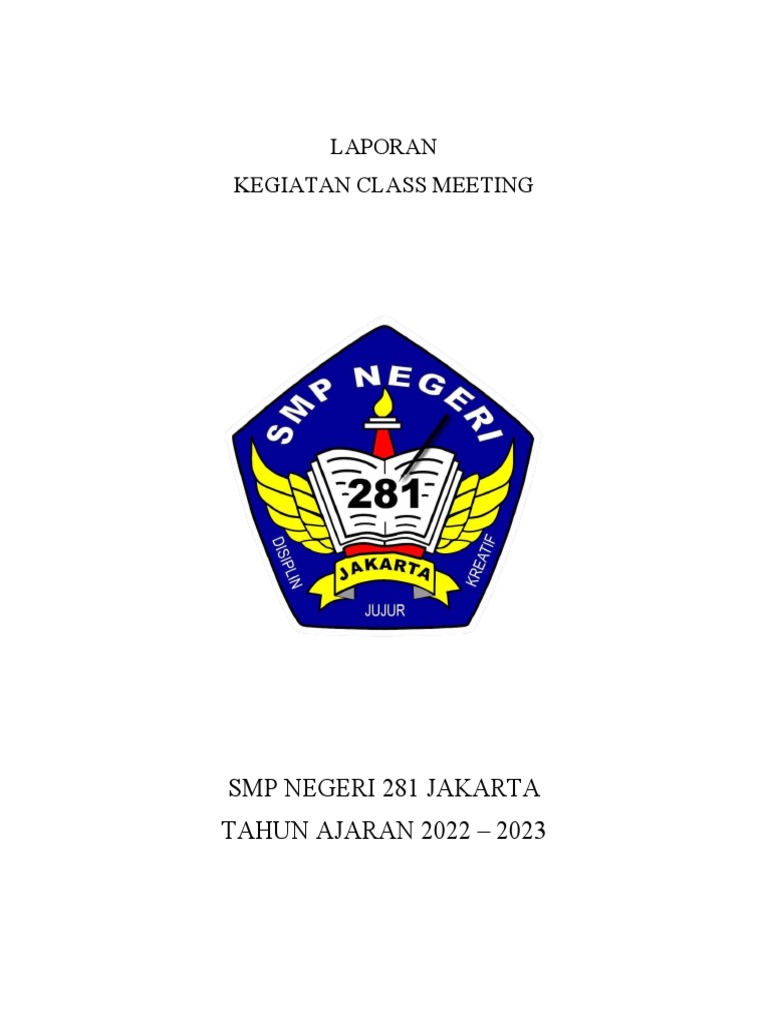 Laporan Kegiatan Classmeet | PDF