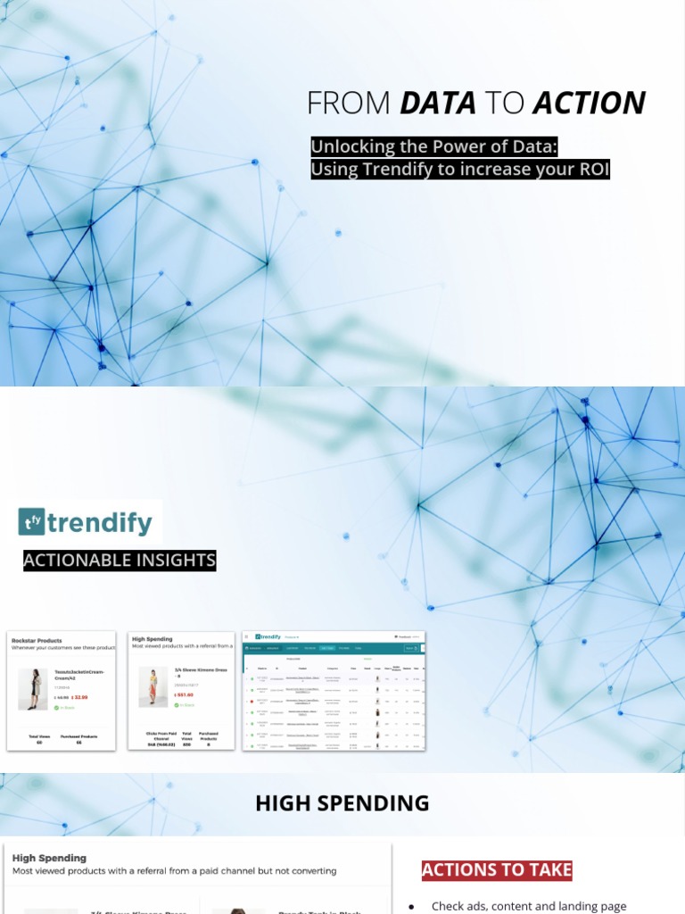 Trendify - From Data To Revenue - Segmentify | PDF | Direct Marketing | Public Sphere