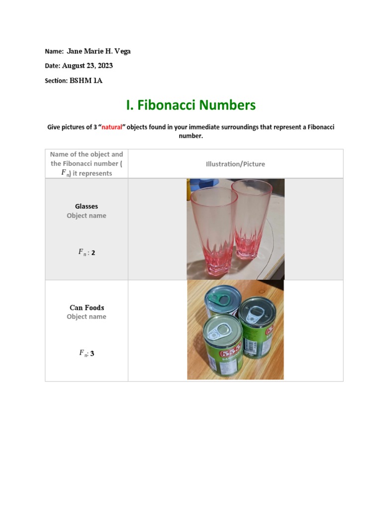Golden Ratio Activity'-1 | PDF | Ratio | Mathematics