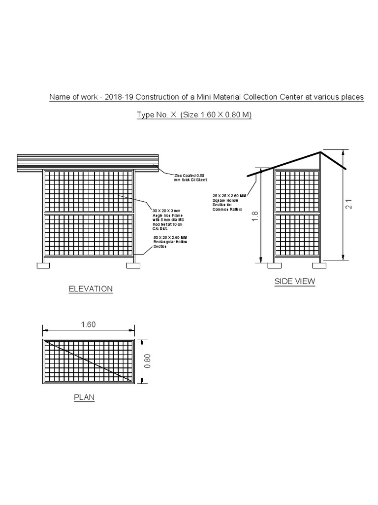 Mini MCF Construction Specifications | PDF